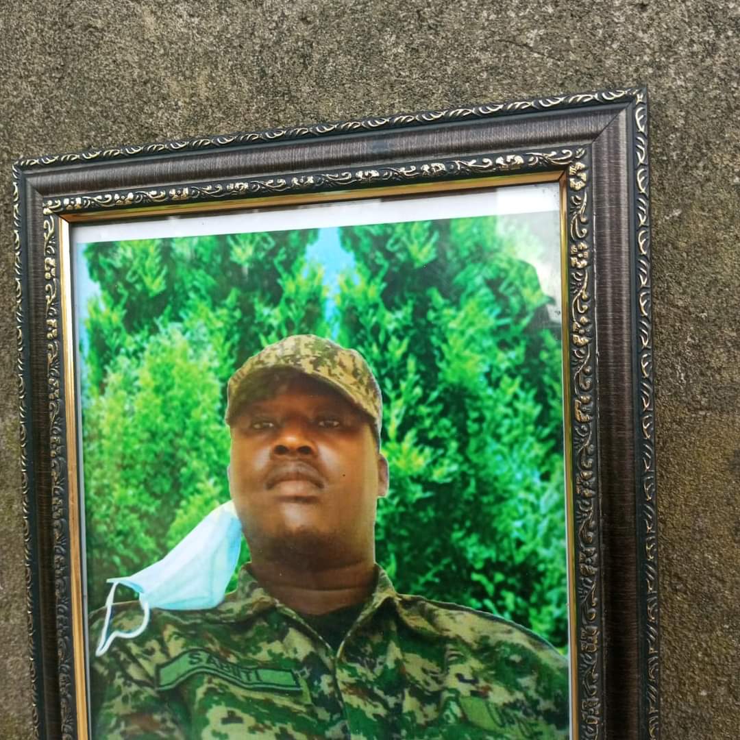 Pte Sabiti Finally Laid to Rest, Accorded 3 Gun's Salute - 105.6 FM ...